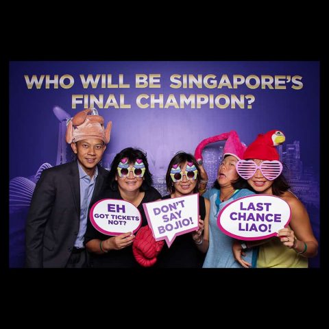 Customised Photo Booth Props - Instantly.sg Best Photo Booth Singapore