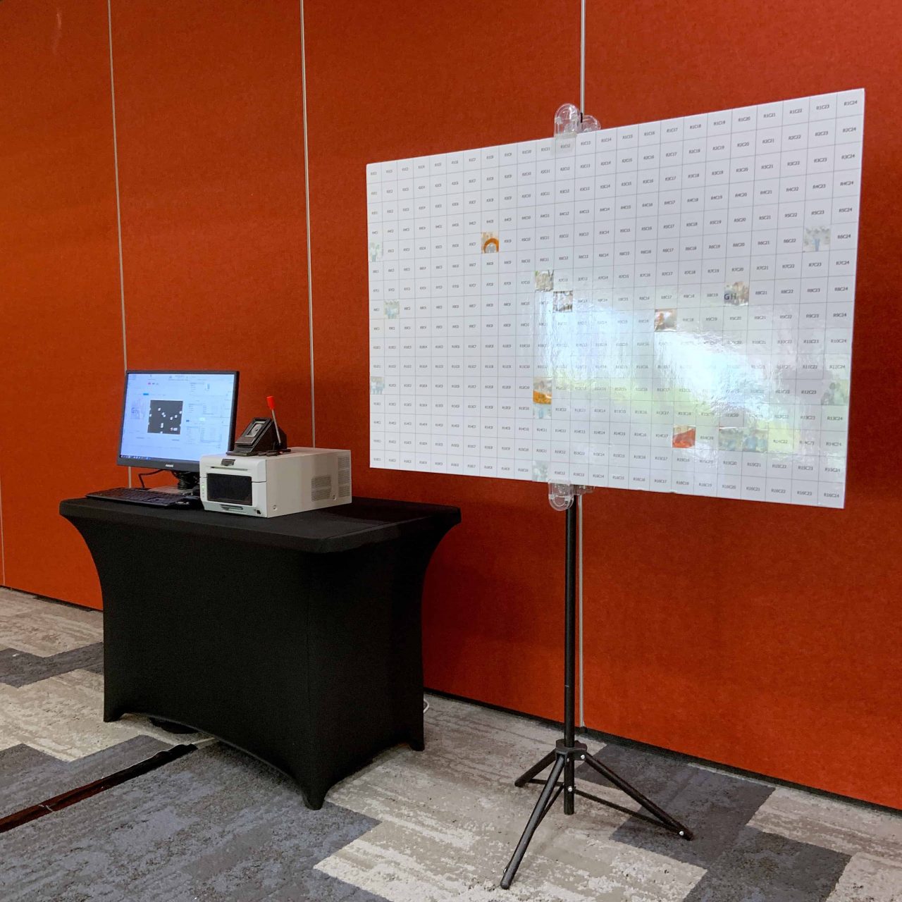 Photo Mosaic Wall - Instantly.sg Creative Photo & Video Booth Installations